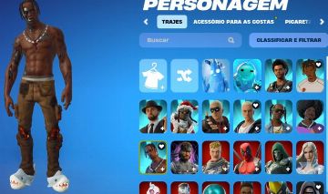 Conta Fortnite RARA - Travis Scott e - Fortnite - Contas Fortnite - GGMAX