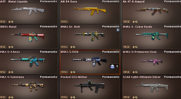 Conta Crossfire 33 VIP + ak ddb + m4 - Crossfire - GGMAX