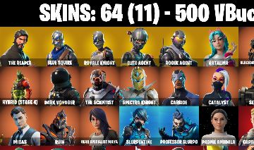 64 skins The Reaper Royale Knight S2 S3 - Fortnite - Contas Fortnite ...