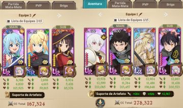 Conta 7DS Collab Fire Force e Collab - Seven Deadly Sins - GGMAX