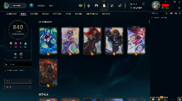 CONTA LOL 840 SKINS + RANK ESMERALDA NO - League of Legends - Contas ...