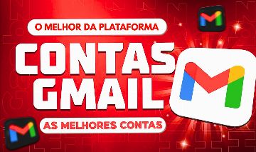 CONTAS GMAIL DO GOOGLE NOVAS SUPER - Emails - GGMAX