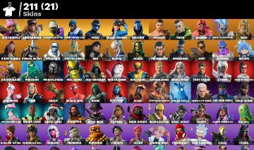 CONTA FORTNITE 211 SKINS, GLIDER TRAVIS - Fortnite - Contas Fortnite ...