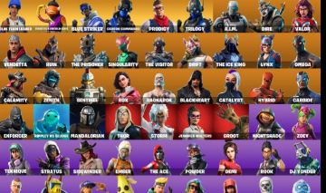 Conta Fortnite OMEGA, RAGNAROK, SKULL - Fortnite - Contas Fortnite - GGMAX