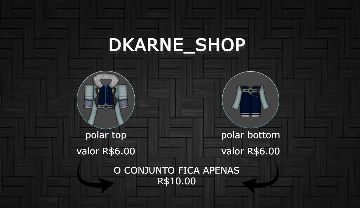 PROMOÇÃO!(polar bottom & polar top) - Roblox - Outros jogos Roblox - GGMAX