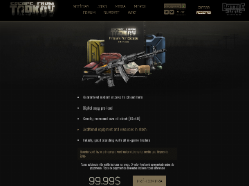 Conta Tarkov Prepare for Escape Edition - Escape from Tarkov - GGMAX