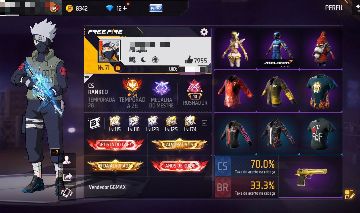 Conta FF Level 71 Gemada | Leia A - Free Fire - Contas Free Fire - GGMAX