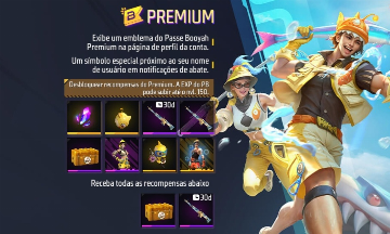 Passe Premium - Free Fire - Contas Free Fire - GGMAX