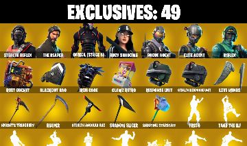 42 SKINS S3 FULL STEALTH REFLEX E - Fortnite - Contas Fortnite - GGMAX