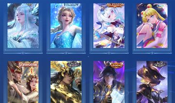 HOK SKIN ELSA FROZEN FLAWLESS + SAILOR - Honor of Kings - GGMAX
