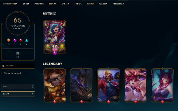 CONTA LVL 49 UNRANKED 126 CAMPEÕES 65 - League of Legends - Contas - GGMAX