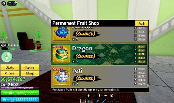 Conta Blox Fruits com Dragon Perma, 44 - Roblox - Blox Fruits - GGMAX