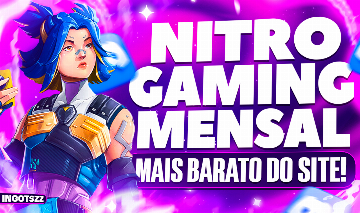 (MELHOR PREÇO DO SITE) NITRO GAMING - Discord - Nitro e Impulsos - GGMAX