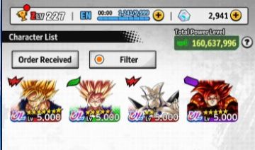 DBL LEVEL 227 - 2 ULTRA PAGO - 2K CC - - Dragon Ball Legends - GGMAX