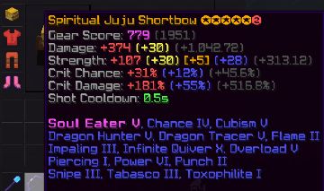 JUJU SHORTBOW SKYBLOCK HYPIXEL - Minecraft - Hypixel - GGMAX