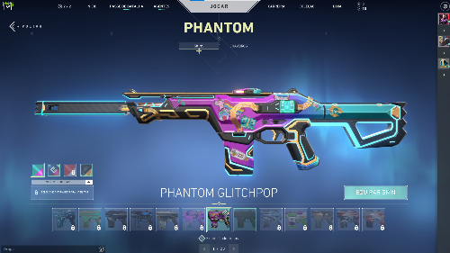 Conta com Skin Glitch Pop para sair hoje - Valorant - Contas - GGMAX
