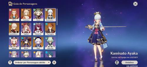 Vendo conta kazuha,Yomia,childe,mona, - Genshin Impact - GGMAX