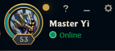 Nick Master Yì - League of Legends - Nicks de LoL - GGMAX