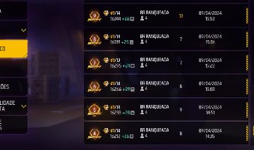 RANK BR FREE FIRE - Free Fire - Outros - GGMAX