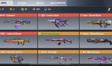 13 armas míticas e 2 personagens - Call of Duty - COD Mobile - GGMAX