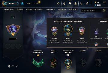 CONTA LOL MAIN SUP 3 seasons diamante - League of Legends - Contas - GGMAX