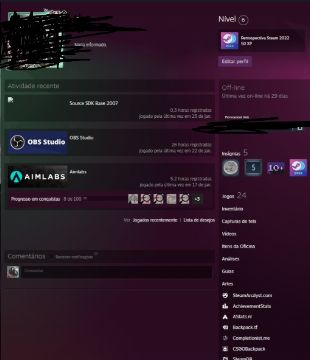 CONTA STEAM FA LVL 6 COM 1K INVESTIDO - Steam - Contas Steam - GGMAX