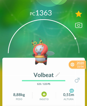 Volbeat regional Pokémon Go (KBOz) - Pokemon GO - GGMAX