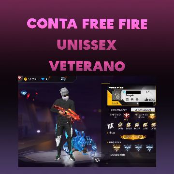 CONTA FREE FIRE UNISSEX - VETERANO - Free Fire - Contas Free Fire - GGMAX