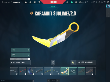 CONTA KARAMBIT SUBLIME // VANDAL - Valorant - Contas - GGMAX