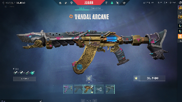 Valorant Arcane Vandal + Glitchpop - Valorant - Contas - GGMAX