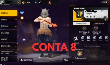 Contas Free Fire (FF) - GGMAX