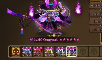Conta C1 TOP ONIMUSHA DARK E LIGHT - Summoners War - GGMAX