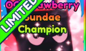 OG STRAWBERRY SUNDAE CHAMPION | BGSI - Roblox - Bubble Gum Simulator ...