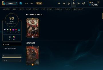 Ahri Lenda Imortalizada 90 Skins 59 - League of Legends - Contas - GGMAX