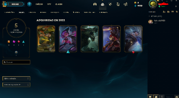 Conta Platina 2 63 de winrate Riven - League of Legends - Contas - GGMAX