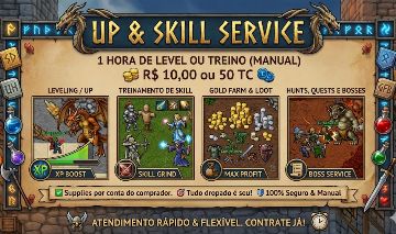[TIBIA: GLOBAL | OT] UP DE LEVEL & - Tibia - Contas - GGMAX