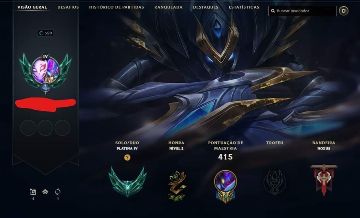 Conta Lol + WildRift + TFT(189 skins - League of Legends - Contas - GGMAX
