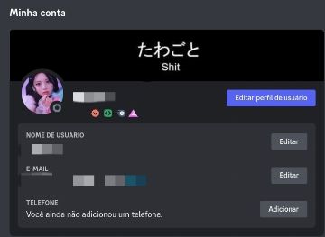 Conta discord + Badge + Nitro - Discord - GGMAX