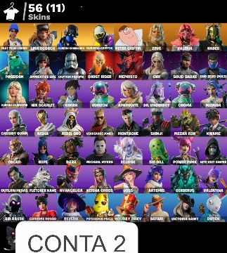 CONTA FORTNITE VBUCKS, STW OG E MUITAS - Fortnite - Contas Fortnite - GGMAX