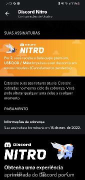 Conta com nitro Discord - Discord - GGMAX