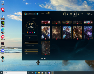 Conta de LOL ex diamante 2 com 137 skin - League of Legends - Contas ...