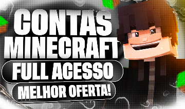 CONTAS MINECRAFT FULL ACESSO MELHOR - Minecraft - Contas - GGMAX