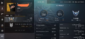 CONTA PRO PLAYER DE STANDOFF 2, COM 18K - Standoff 2 - GGMAX