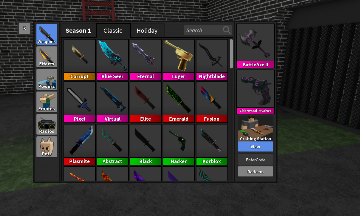 FACAS, ARMAS E PETS MM2 - Roblox - Murder Mystery 2 - GGMAX