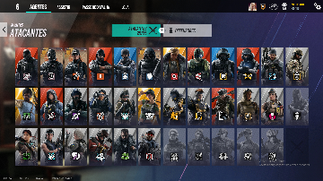 CONTA DE R6 LVL 217, COM 5 ELITES, LA - Rainbow Six - Contas R6 - GGMAX