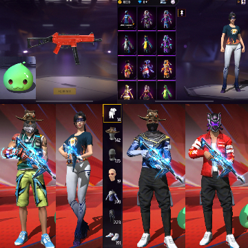 CONTA RARÍSSIMA COM STEAMPUNK JAQUETA 1 - Free Fire - Contas Free Fire ...