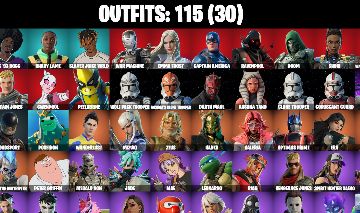 115 skins | Katalina | Zeus | Wanderlust - Fortnite - Contas Fortnite ...