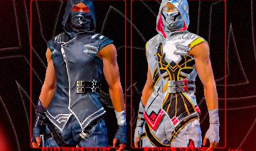 NINJA PRETO E NINJA BRANCO (ASSASINO DA - Free Fire - Outros - GGMAX