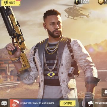 Skin Neymar - Conta COD MOBILE com skin - Call of Duty - GGMAX