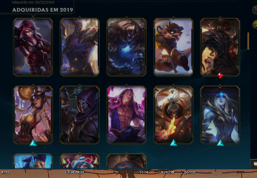CONTA LOL 88 SKINS 80+ champs SEM - League of Legends - Contas - GGMAX
